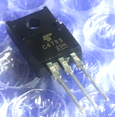 2SC4793 C4793 Transistor bipolare NPN 230V 1A 2W Toshiba TO220 ...