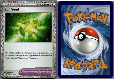 2023 Pokemon, Classic Collection, #027/034 Sun Seed, Holo | eBay