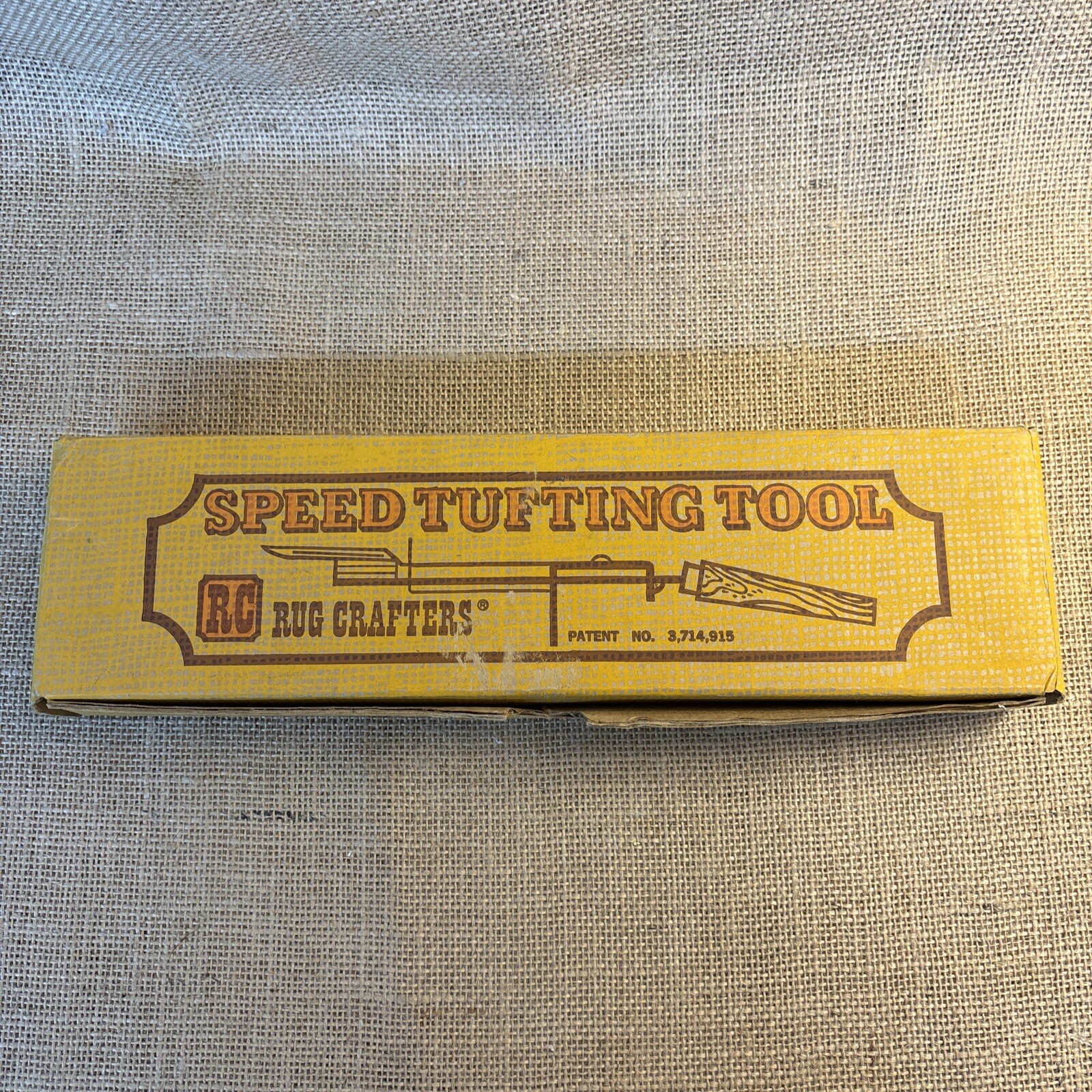 Vintage RC Rug Crafters Speed Tufting Tool Set Rug & Tapestry New Old ...