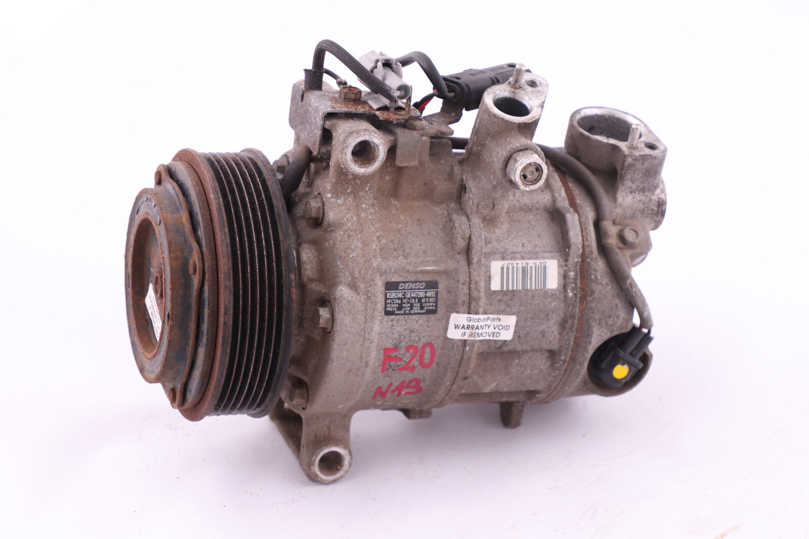 BMW 1 3 Series F20 F21 F30 F31 LCI N13 Air Conditioner A/C Compressor ...
