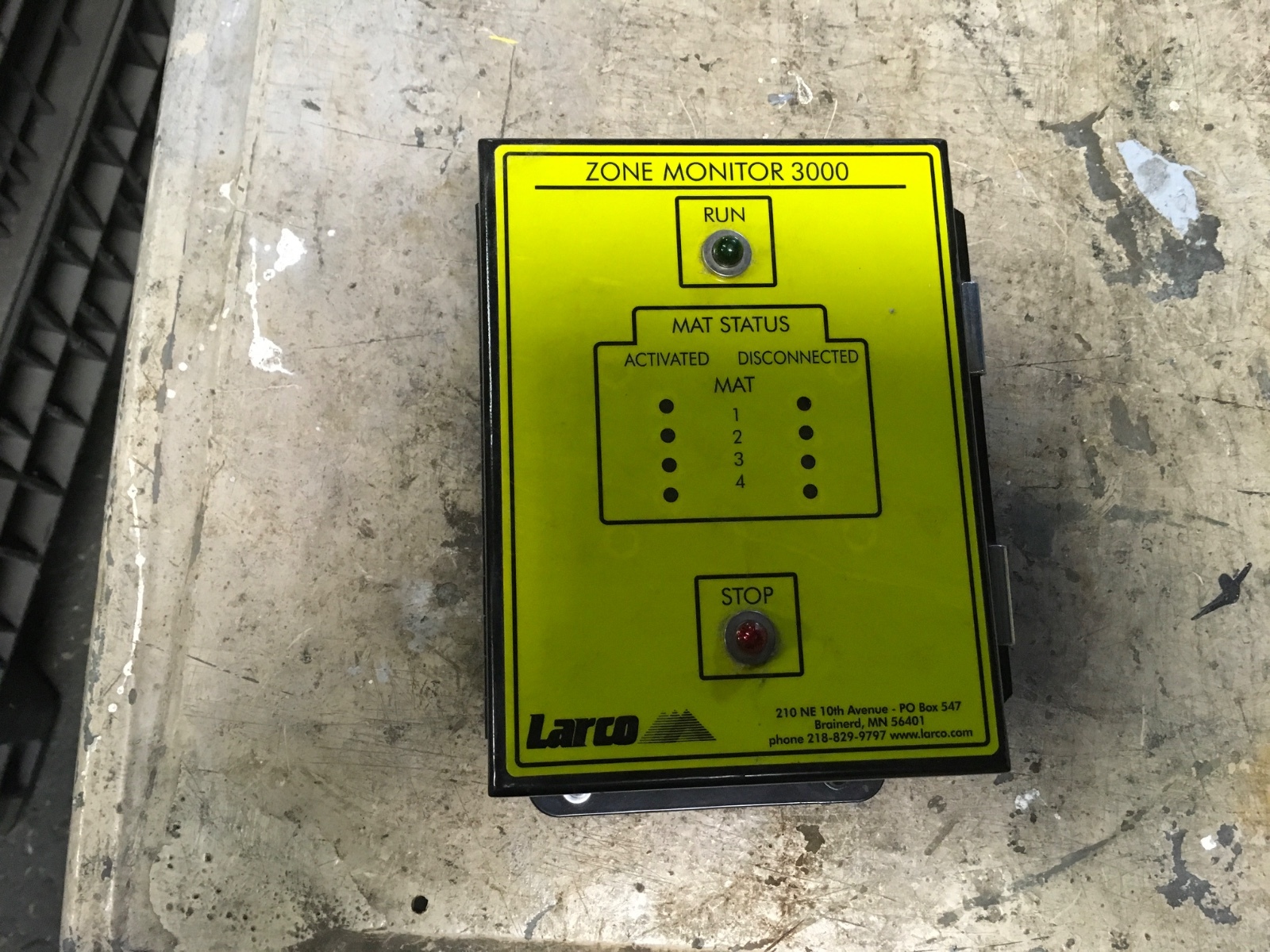 Larco Zone Monitor 3000 for Electrical Safety Mats for sale online | eBay