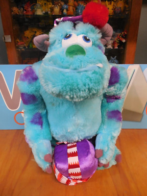 Disney's MONSTERS INC. 17" Present Giving Party Hat SULLY Stuffed Plush ...