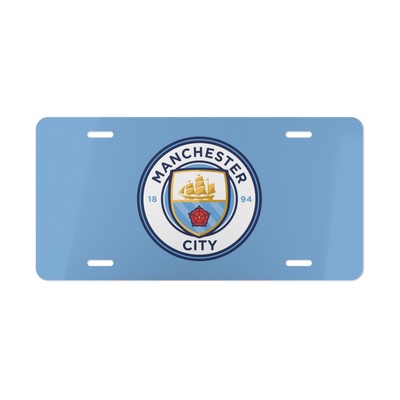 Manchester City FC, License Plate New Car Tag Metal Aluminum (Vanity ...
