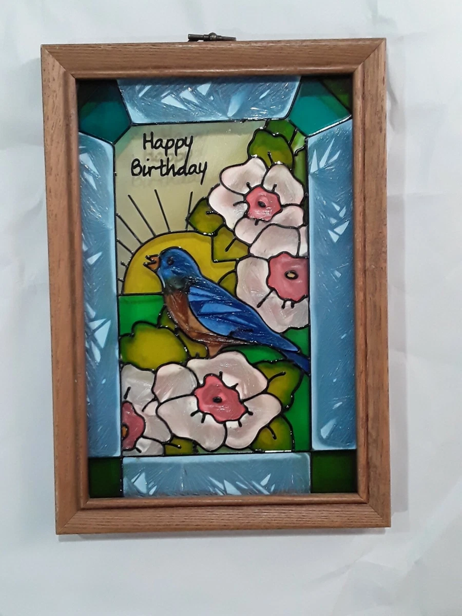Birds Glass Painting