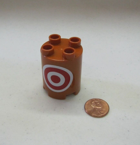 Lego Duplo Bulls Eye Target Printed Block Specialty Agent Mater Part ...