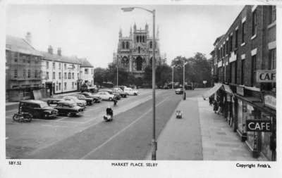 Selby England Market Place Real Photo Antique Postcard J78086 | eBay UK