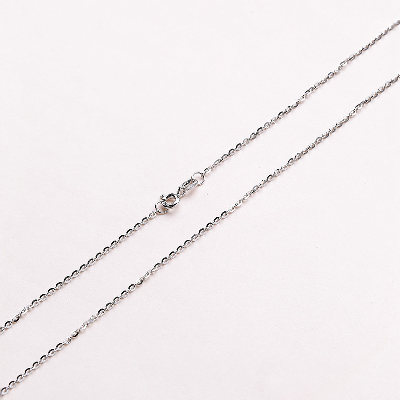 Genuine Pure Solid 925 Sterling Silver Flash Chain Necklace All Sizes ...
