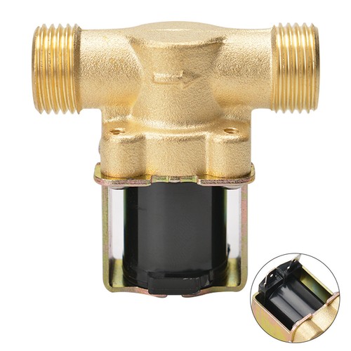 G 1/2" DC 12V Magnetventil Elektrisch Wasserventil N/C Wasser Einlass ...