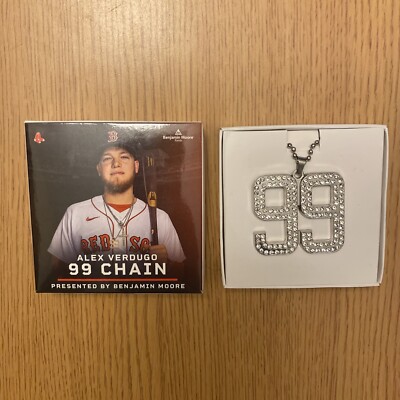 BOSTON RED SOX 2022 Alex Verdugo #99 Chain Benjamin Moore Dog Tag Style ...