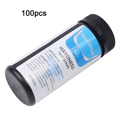 Water Hardness Test Strips Kit (100 STRIPS) Drinking Water Softener ...