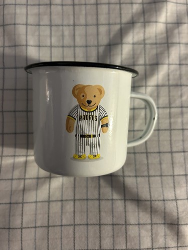 San Diego Padres Oris Bear Enamel Promotional Mug Cup with Box | eBay