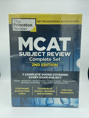 The Princeton Review MCAT Subject Review Complete Box Princeton Review ...