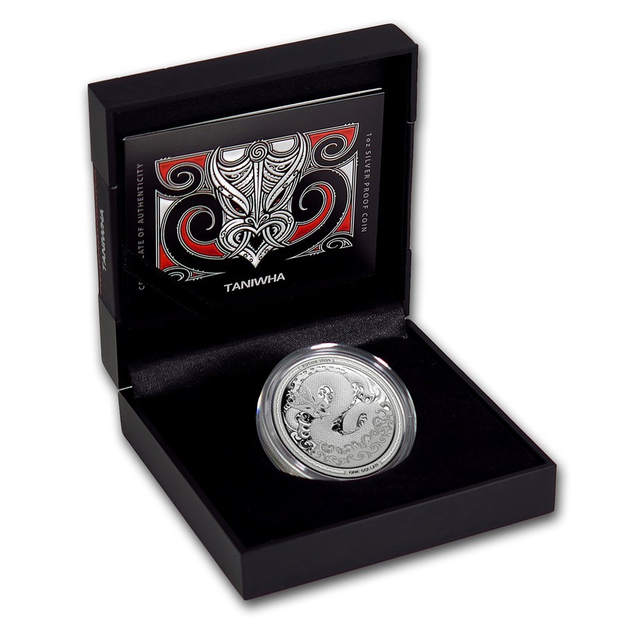 2017- 1 OZ Silver Proof Coin- Legend of Taniwha - Maori Art | eBay
