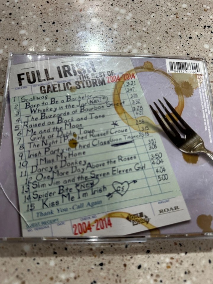 Gaelic Storm – Full Irish Best Of 2004–2014 CD | Celtic Folk Irish Rock ...