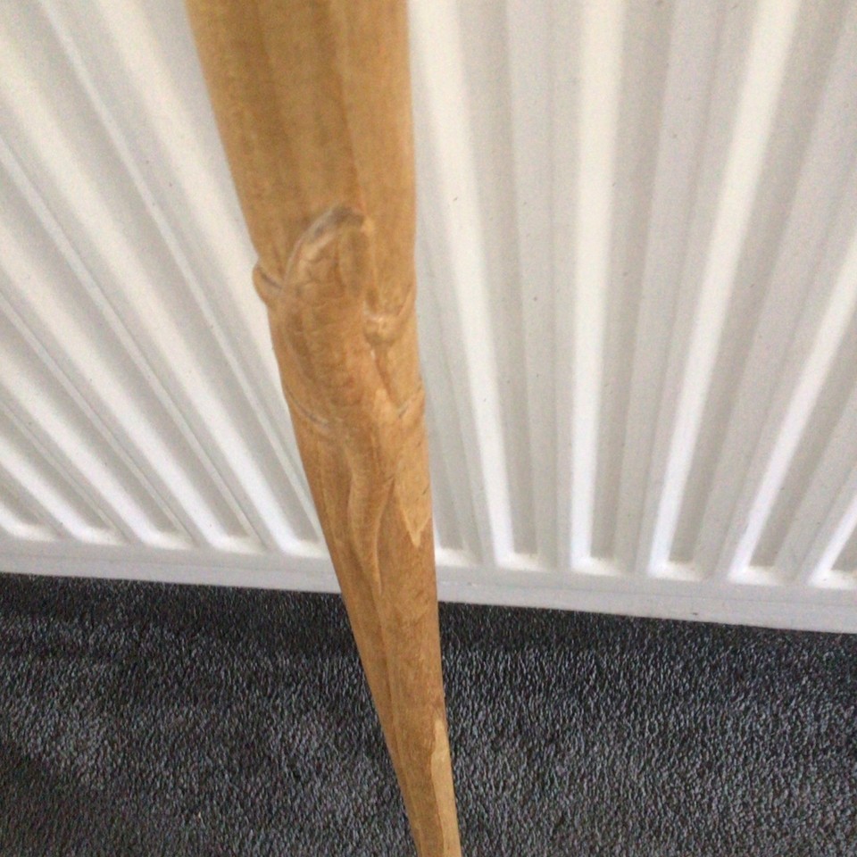 Vintage carved Bear Walking Stick | eBay UK