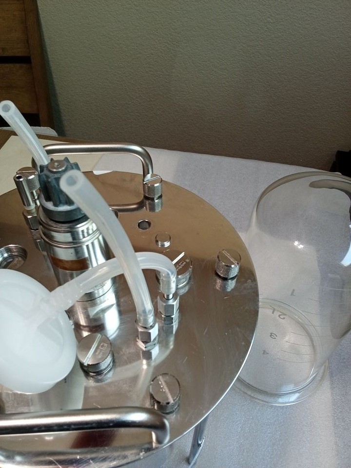 Sartorius Stedim 5L Double Wall Jacketed Glass Bioreactor Fermenter 1. ...