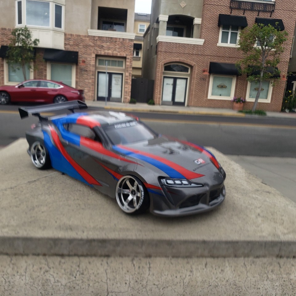 1/10 Custom Print SUPRA 4Tec-2 RDS HPI DC10 MST TT02 YD2 JDM Body Only ...