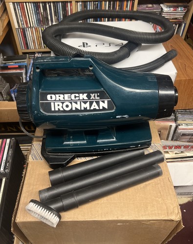 Oreck XL Ironman IM-88 Vacuum Cleaner w/ Hose & Attachments Bundle ...