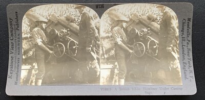 BRITISH 9.2 INCH HOWITZER UNDER CAMOUFLAGE IN FRANCE WORLD WAR 1 ...