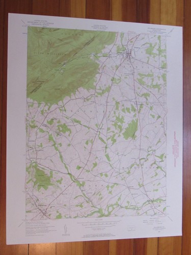 Dillsburg Pennsylvania 1958 Original Vintage USGS Topo Map | eBay