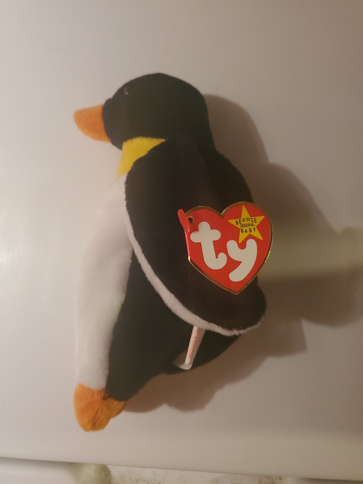 TY Original Beanie Baby - 1995 Waddle The Penguin ( RETIRED ) PVC ...