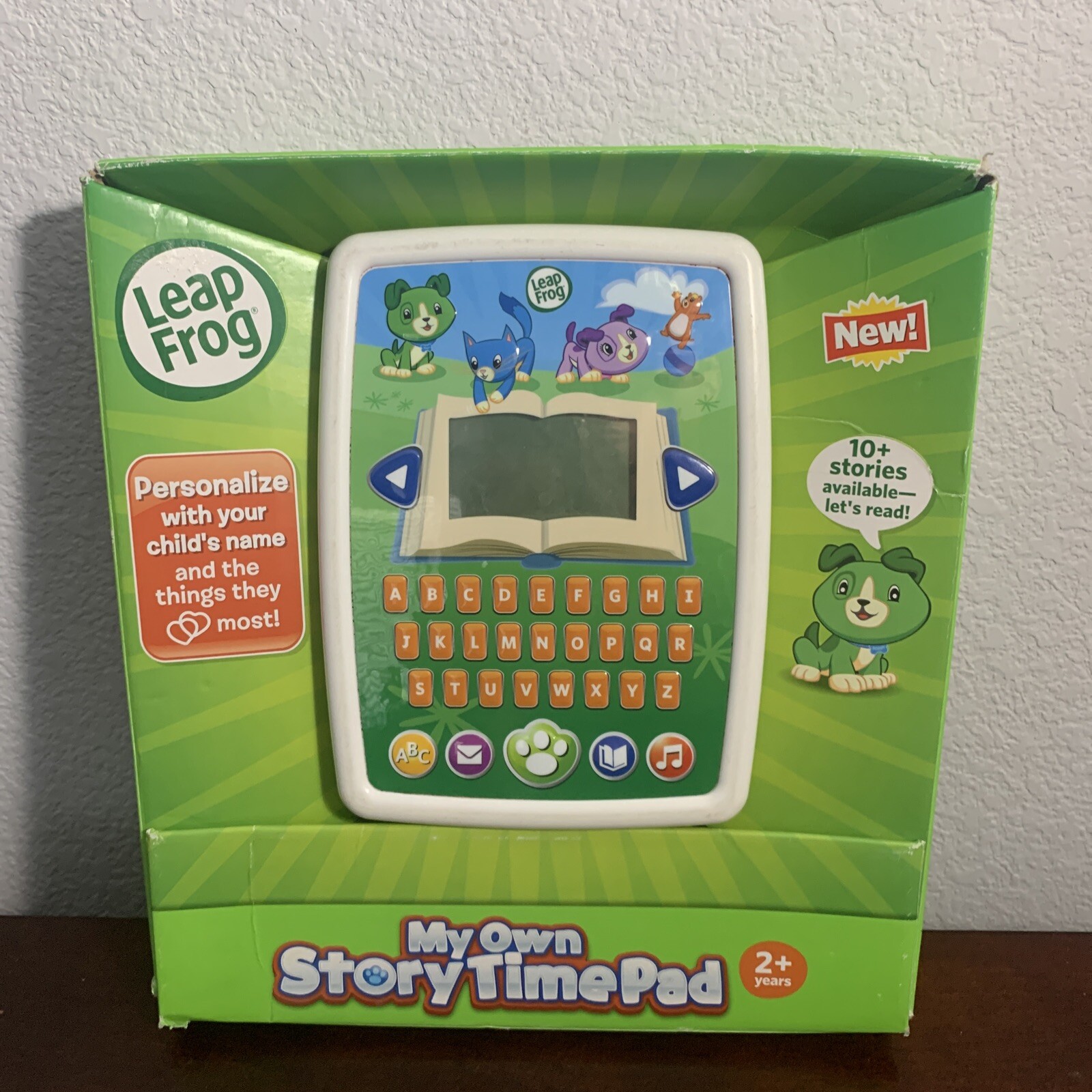 Leap Frog My Own Story Time Pad Learning Educational Learning Game ...