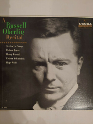 A Russell Oberlin Recital: St. Godric Songs (VINYL LP) | eBay