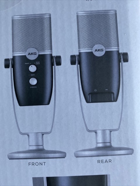 AKG Pro Audio Ara Professional Condenser Microphone - AKG-C22-USB for ...