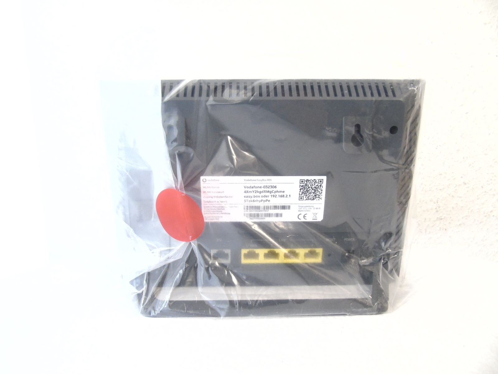 Vodafone VD4222B-DE Easybox 805 Router R03 Neu Rechnung MwSt | eBay