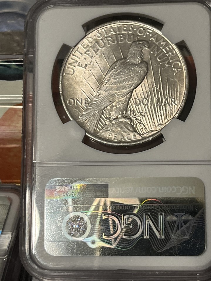 1922 PEACE DOLLAR MS61 Super Rare Likely 1 OFF None Found could be ...