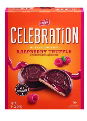 🟢 New Leclerc Celebration Raspberry Truffle Milk Chocolate Butter ...