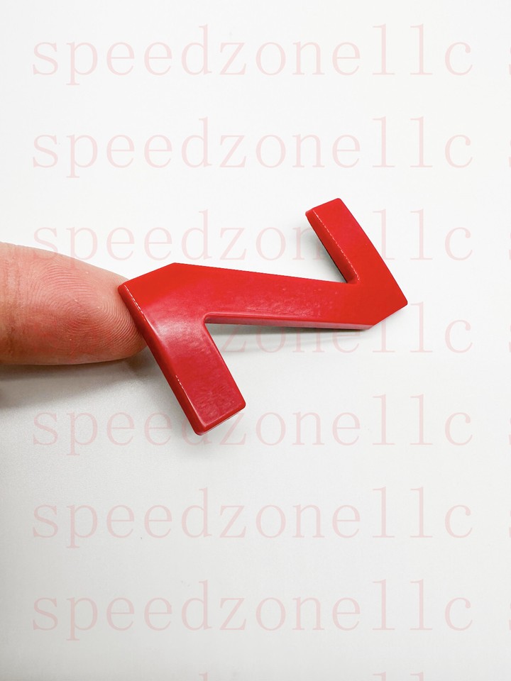 Gloss Red Letters for 2022 Nissan Frontier Hood Grill Plastic Inserts ...