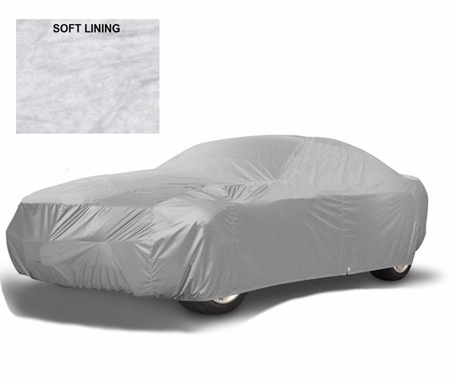UV Reflective, Fleece Lined Car Cover for cars from 172" to 180" or 15 ...