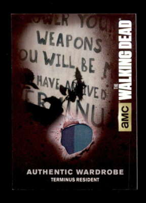 TERMINUS RESIDENT 2016 AMC THE WALKING DEAD SEASON 4 WARDROBE RELIC # ...