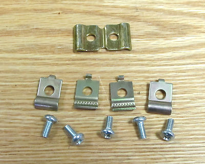 1955 1956 CHEVY HEATER CONTROL CABLE RETAINER CLIP SET , NEW ** USA ...