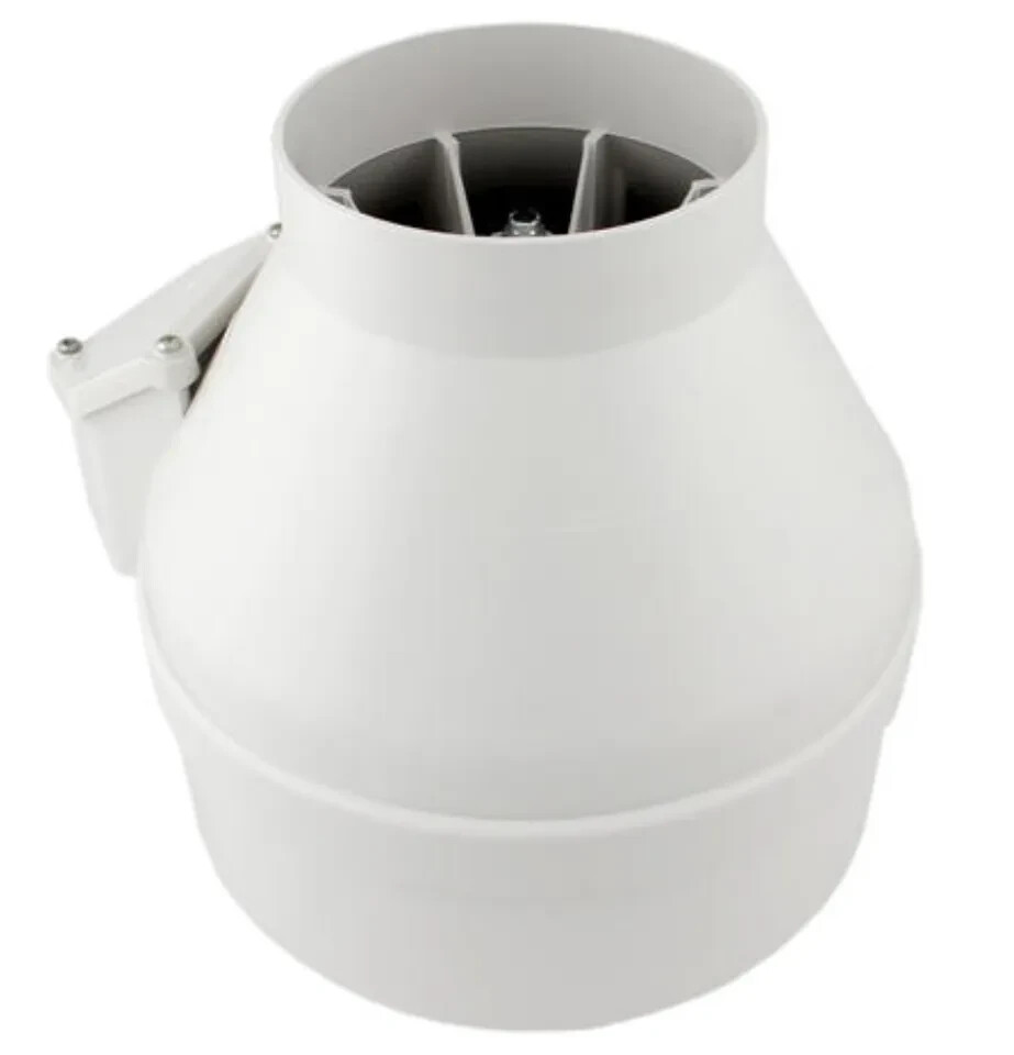 Complete Home Radon Mitigation Fan System Kit Quiet Gas Reduction Radon ...