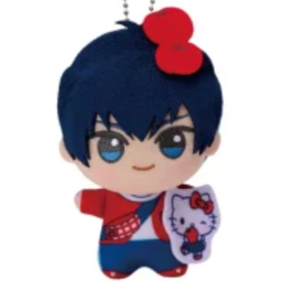 Bandai Blue Lock x Sanrio Chibigurumi vol.1 Yoichi Isagi Hello Kitty ...