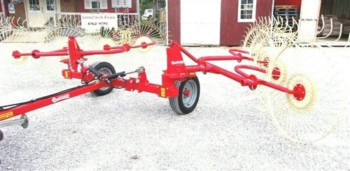 New Enorossi 8 Wheel CADDY Rake -FREE 1000 MILE FREE DELIVERY FROM ...