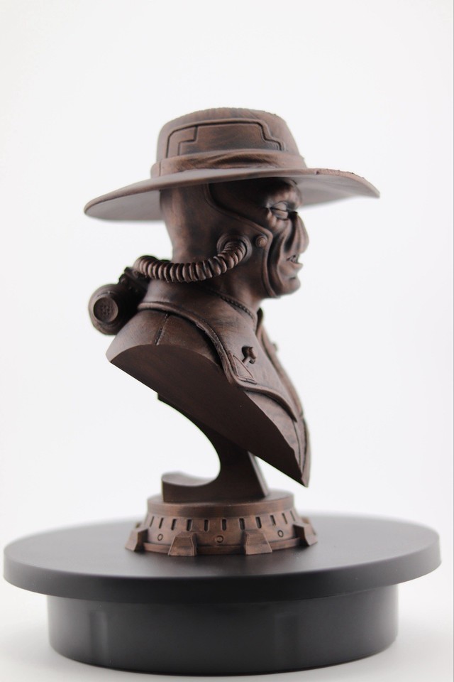 Cad Bane Bust: Hand Painted Star Wars Collectible Gamer Room Shelf ...
