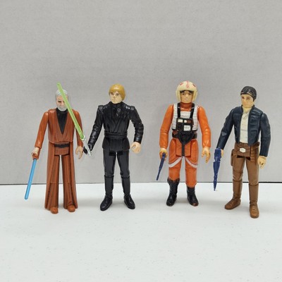 Vintage Original Star Wars Action Figure Lot Of 4 With Weapons 1980's ...
