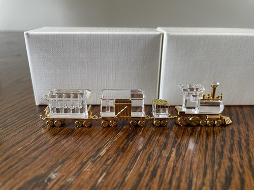 Swarovski Crystal Memories Mini Train Set with Boxes | eBay