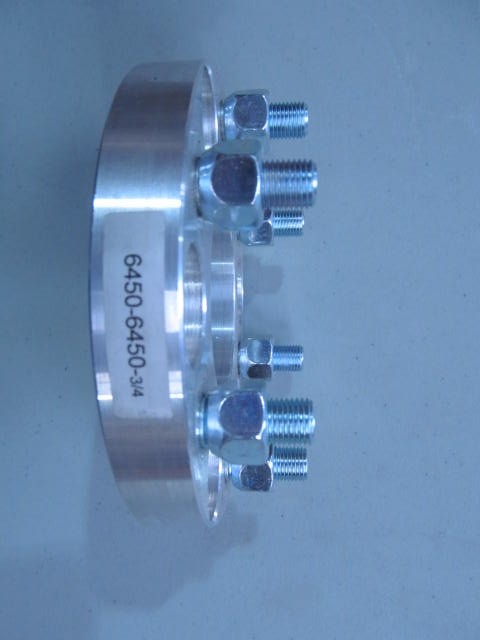 6x4.5 to 6x4.5 / 6x114.3 US Wheel Adapters 19mm Thick 66.1 bore 12x1.25 ...