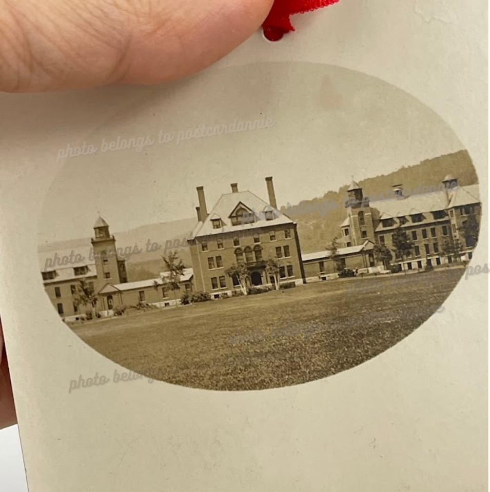 RPPC Waterbury Insane Asylum Vermont State Hospital Photo Postcard F58 ...