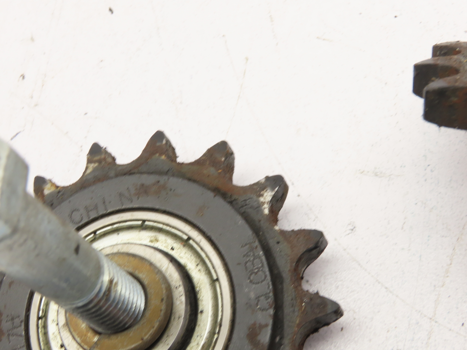 40BB17H Hytrol ANSI Roller Chain Idler Sprocket 17Teeth 5/8"ID W ...