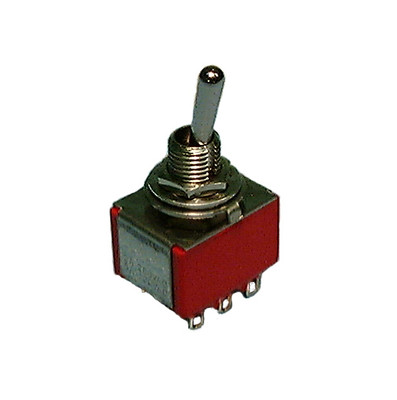 Philmore 30-10026 3PDT (ON)-OFF-(ON) Mini Toggle Switch 5A@120V/28V DC ...