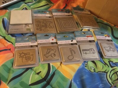 Cuttlebug die cuts 5 small 4 big | eBay