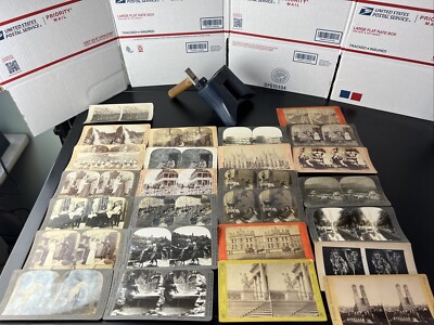 Antique, Keystone Televiewer / Stereographic Stereo viewer Plus 25 ...