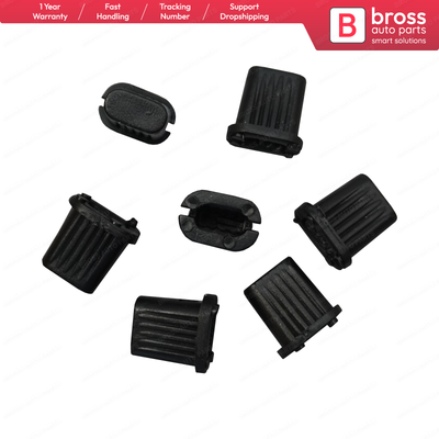 10 Pieces Side Moulding Clip 7703081185 for Renault Peugeot Citroen ...
