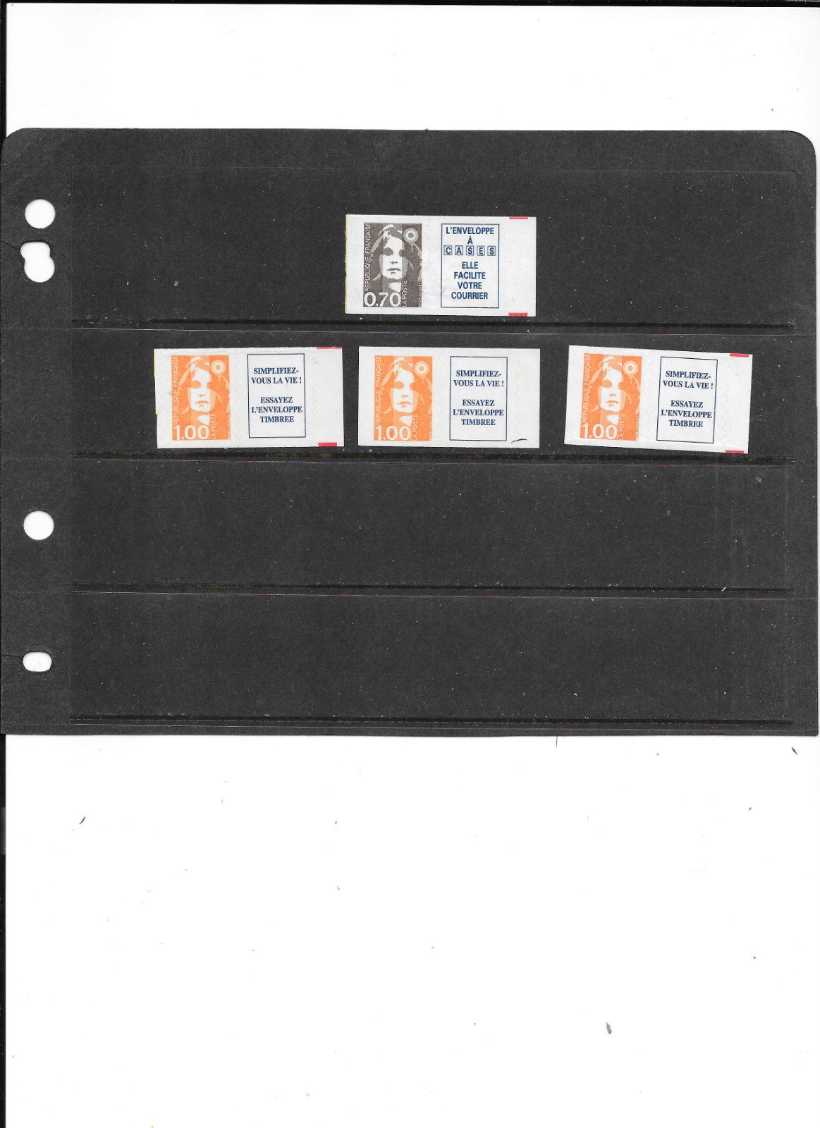 FRANCE : 4 timbres BRIAT n° 5 et 8 -49/1 | eBay