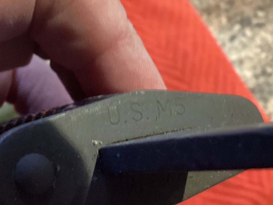 Korean War IMPERIAL M5 Bayonet & US M8A1 Scabbard M1 Garand | eBay